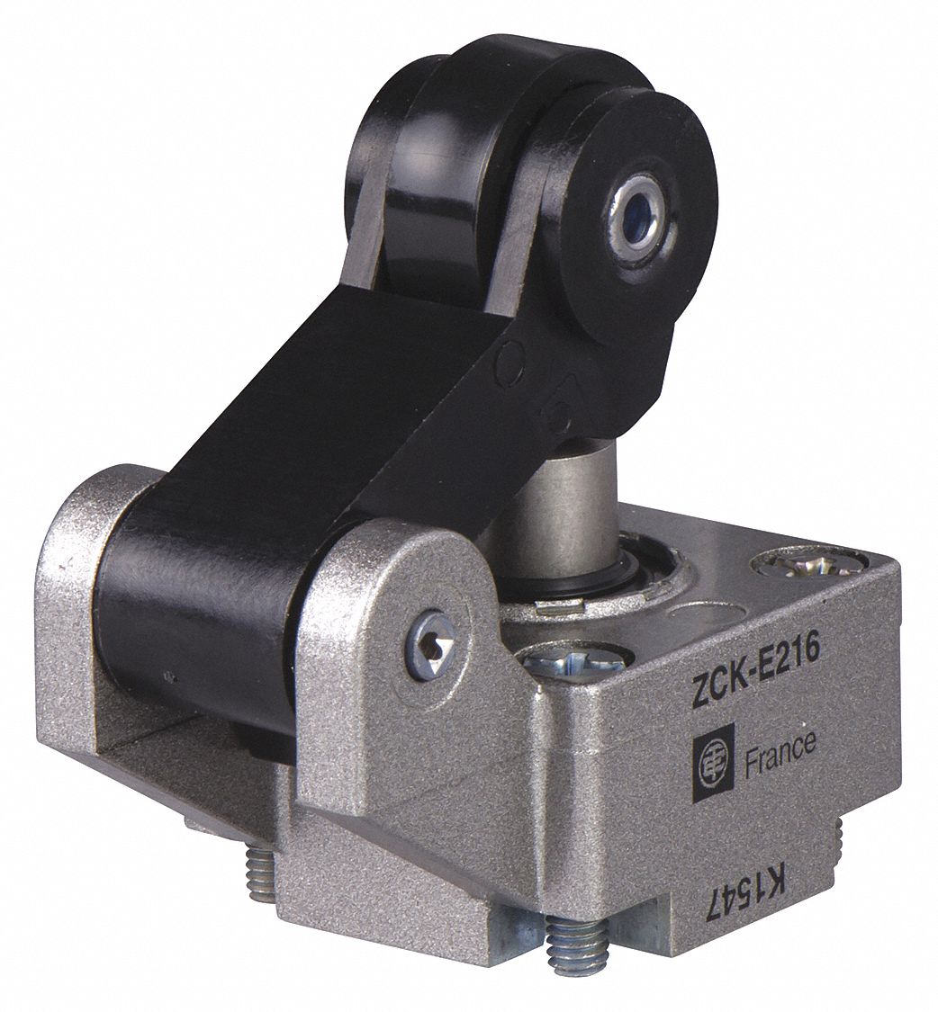 TELEMECANIQUE SENSORS, Roller Arm Plunger, Top, Limit Switch Head - 48L196|ZCKE21 - Grainger