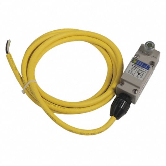 TELEMECANIQUE SENSORS, Roller Lever, Non-Metallic, Plug-In Limit Switch ...