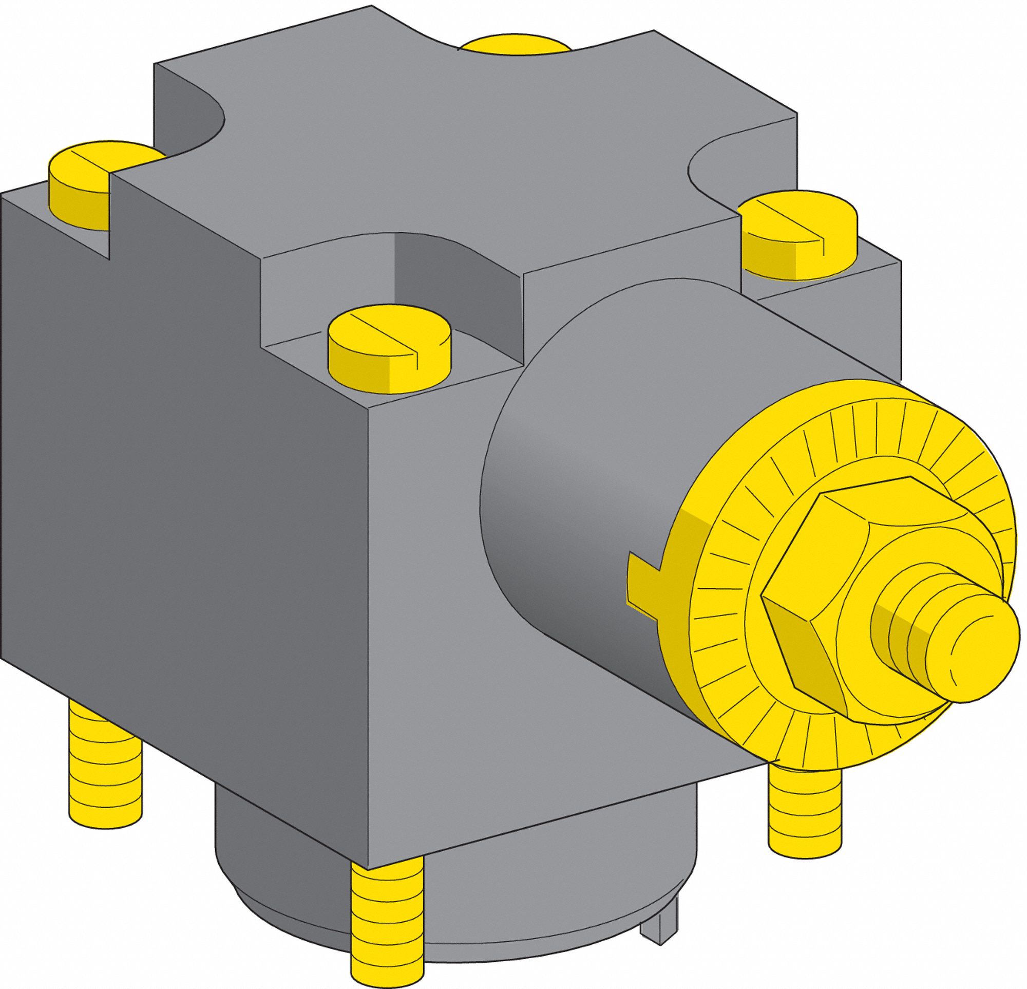 TELEMECANIQUE SENSORS, Side, Limit Switch Head - 48L369|ZCKD05 - Grainger