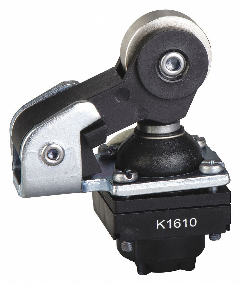TELEMECANIQUE SENSORS, Roller Arm Plunger, Top, Limit Switch Head ...