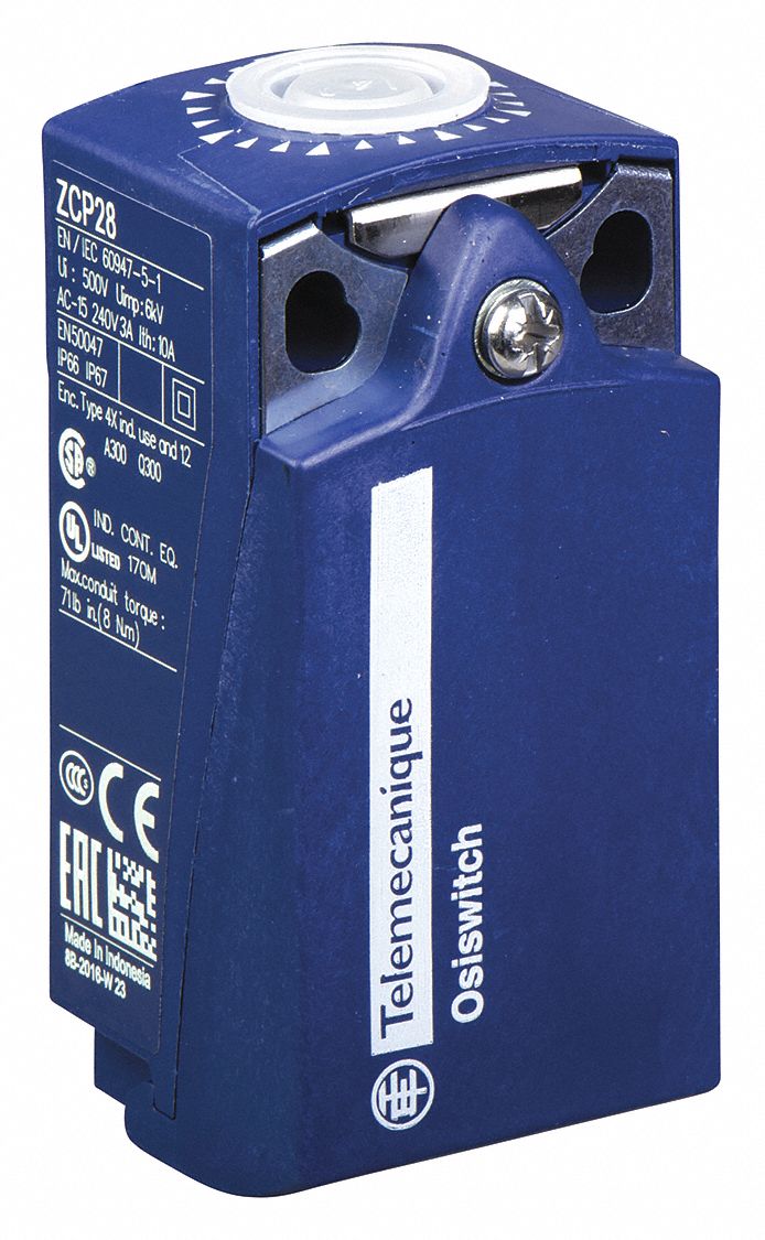 TELEMECANIQUE SENSORS, EN50047 Body, 2 Mounting Holes, Limit Switch ...