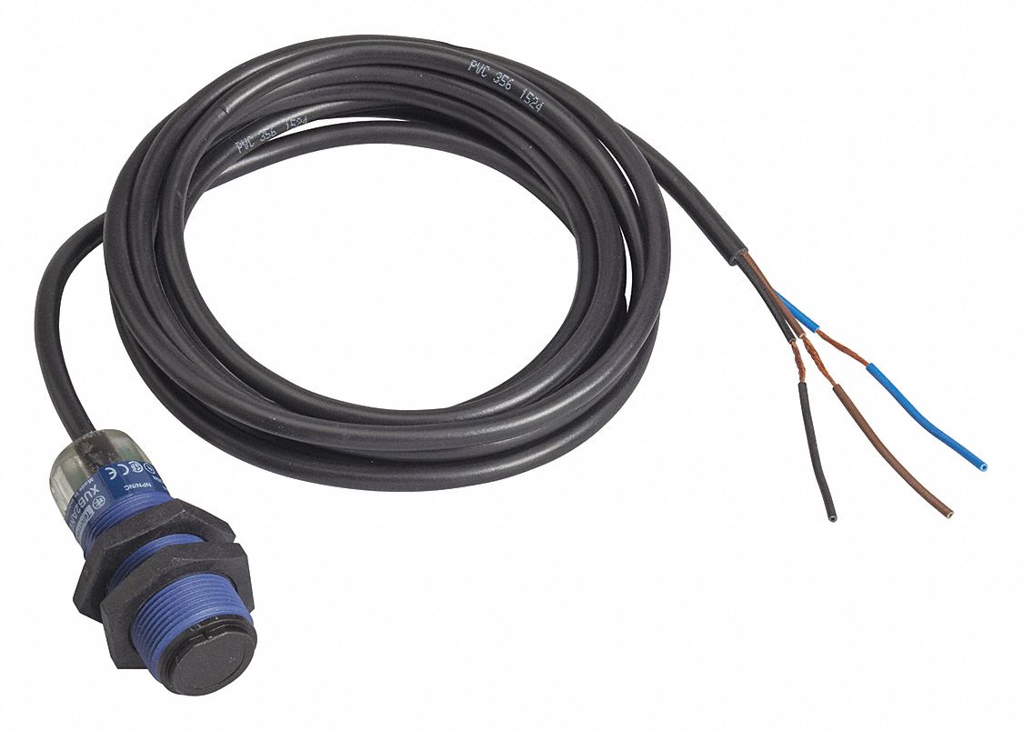 TELEMECANIQUE SENSORS, M18 Threaded, Non-Terminated Cable ...