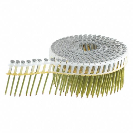 SENCO, Siding Nails, Flat, Siding Nails,2 1/4" L,Galvanized,PK3600 ...