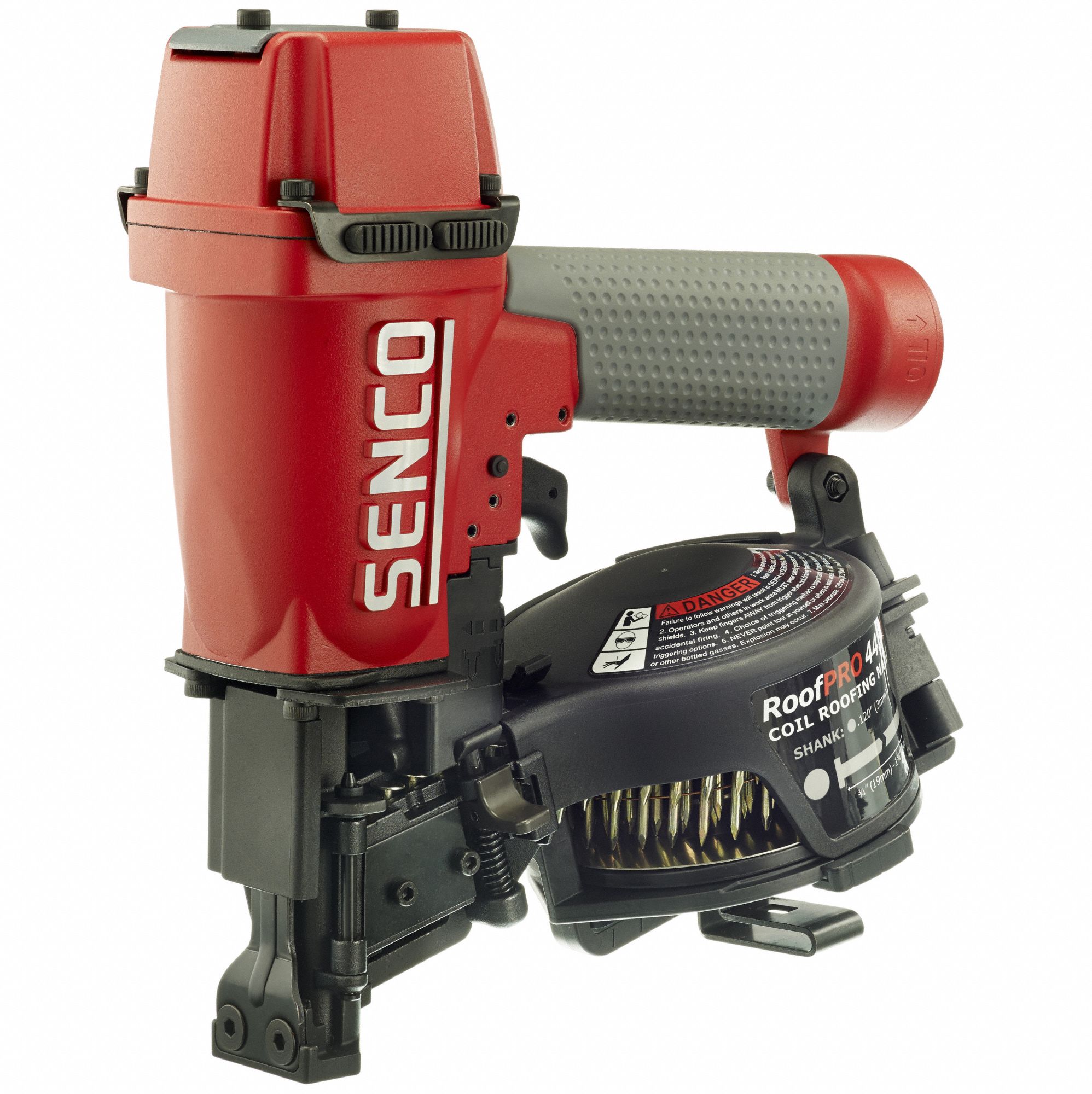 SENCO Nail Gun: Framing, 15°, Wire, Sequential, For 3/4 in to 1 3/4 in ...