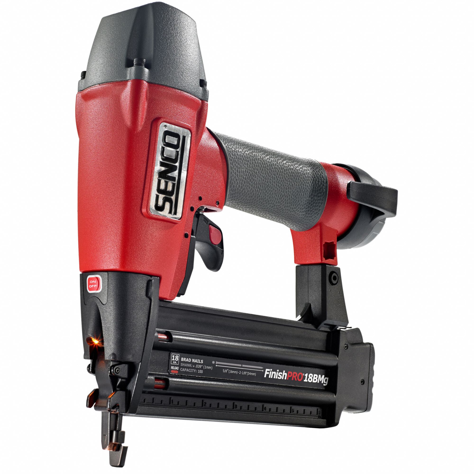 SENCO Air Powered, Nail Gun, Combination Firing Mode, 120 psi - 48LR72 ...
