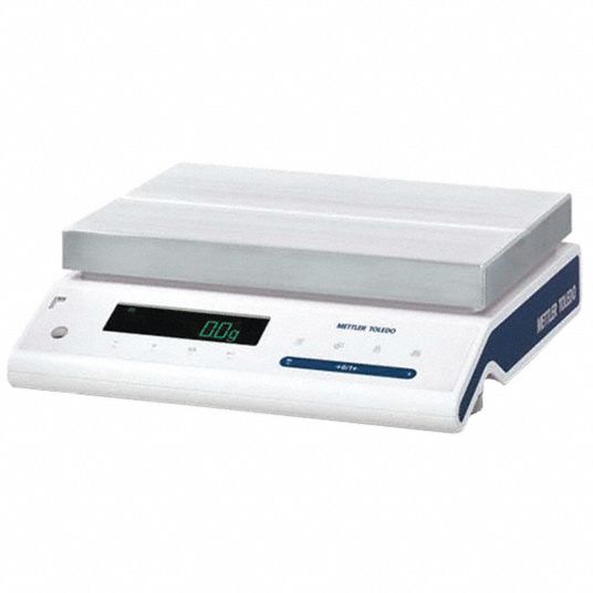 Compact Bench Scale, LCD Scale Display, Weighing Units g - Grainger