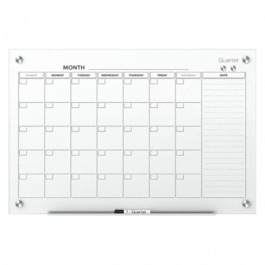 36 in Board Ht - Side 1, 48 in Board Wd - Side 1, Calendar Planning ...