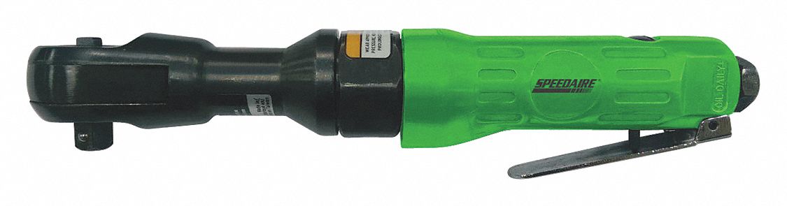 SPEEDAIRE, 50 ft-lb Fastening Torque, 150 RPM Free Speed, Ratchet ...