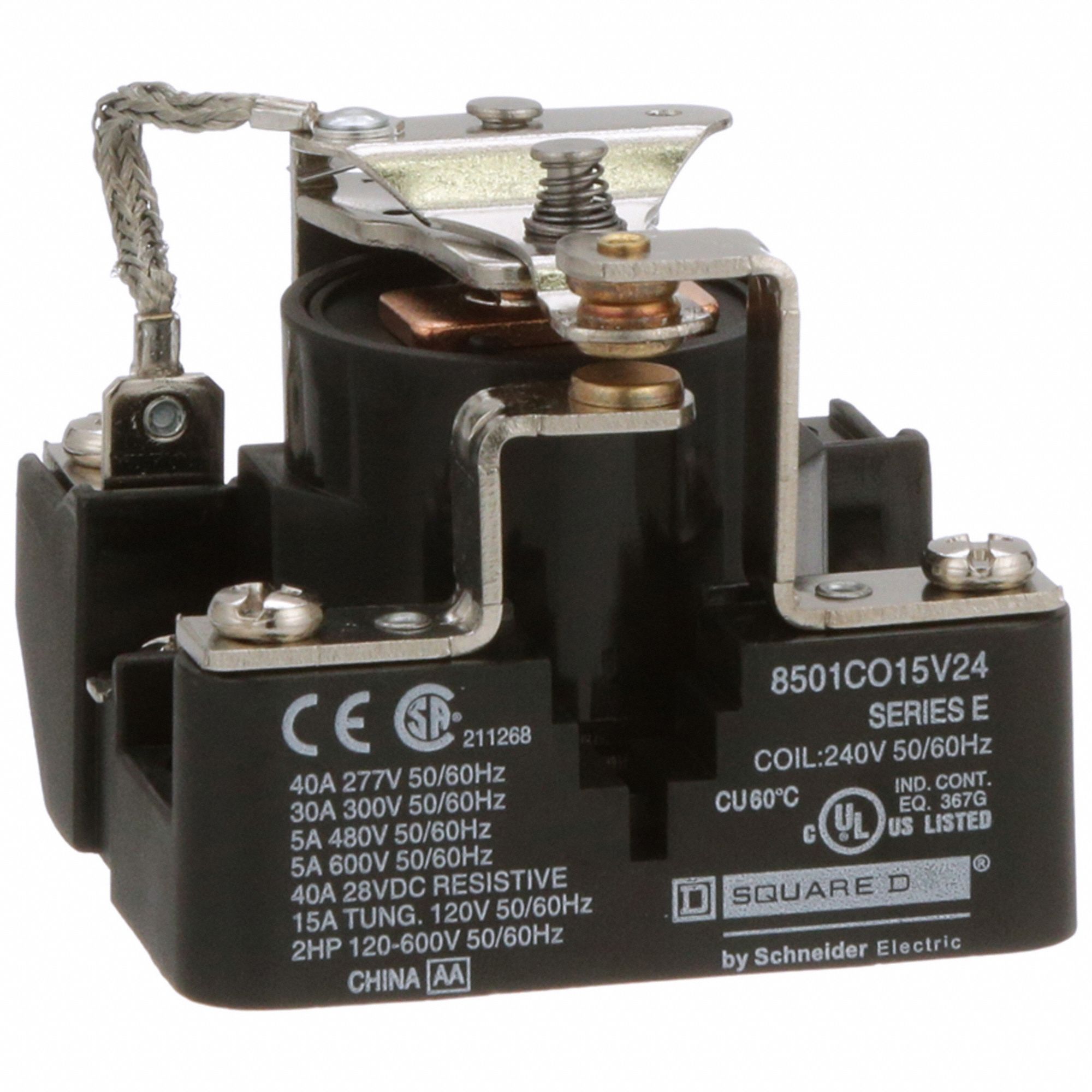 SQUARE D, Relay - 48N381|8501CO15V24 - Grainger