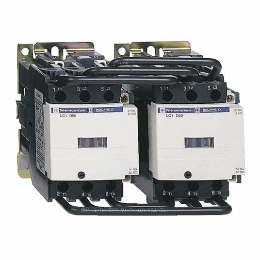 Reversing Contactor,120V Coil,40A Iec - Grainger