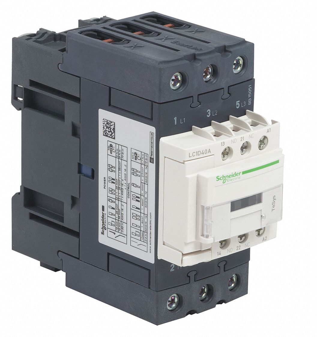 IEC Magnetic Contactor,110V Coil,40A - Grainger