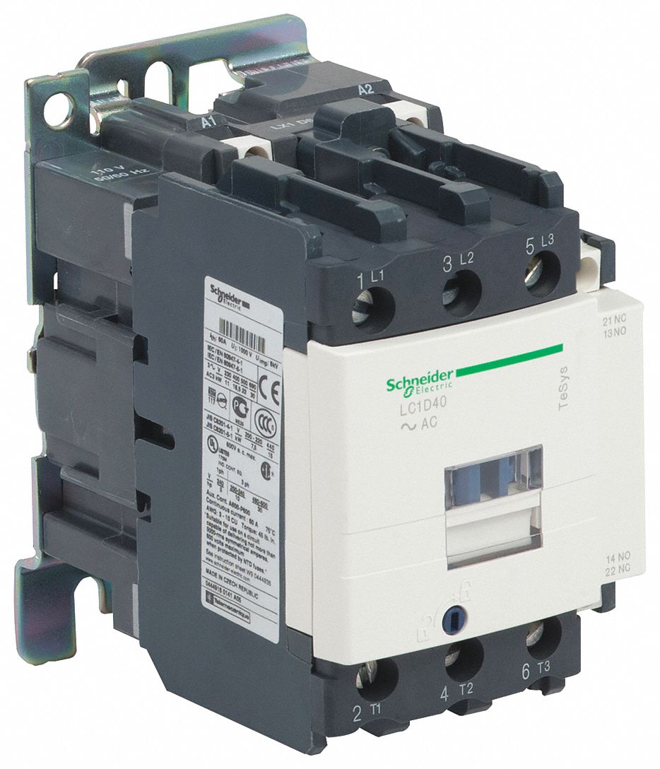 IEC Magnetic Contactor,110V Coil,40A - Grainger