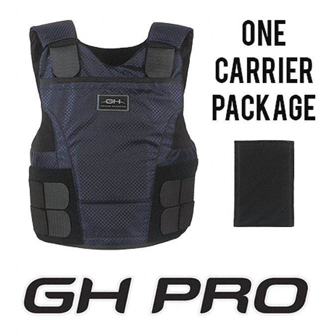GH ARMOR SYSTEMS Ballistic Vest Package, NIJ 0101.05 Level 3A ...