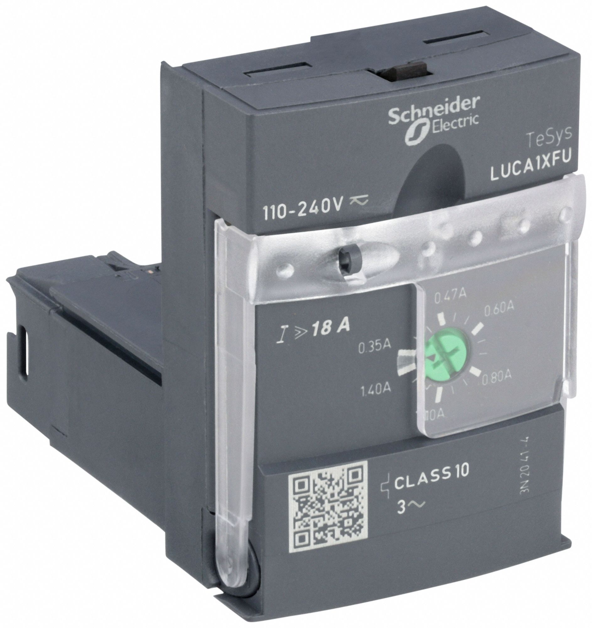 110 - 240V AC/DC, 0.35 A – 1.4 A Current Range, Overload Module ...