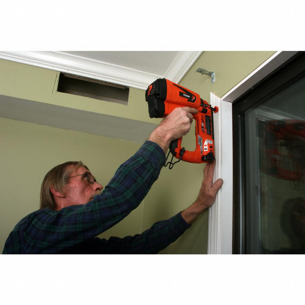 PASLODE Nail Gun: Finish, Sequential, For 16 ga Nail Gauge, For 1 1/4 ...