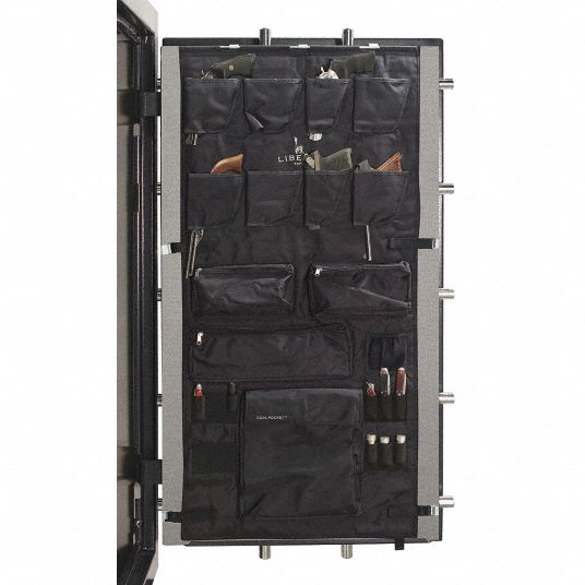 LIBERTY SAFE, 30 in to 40 in W Gun Safes, Door Panel Organizer - 48PP83 ...