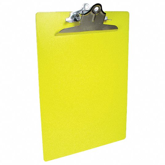 Letter Paper Size Name, Acrylic, Clipboard - 48PP94|21673 - Grainger