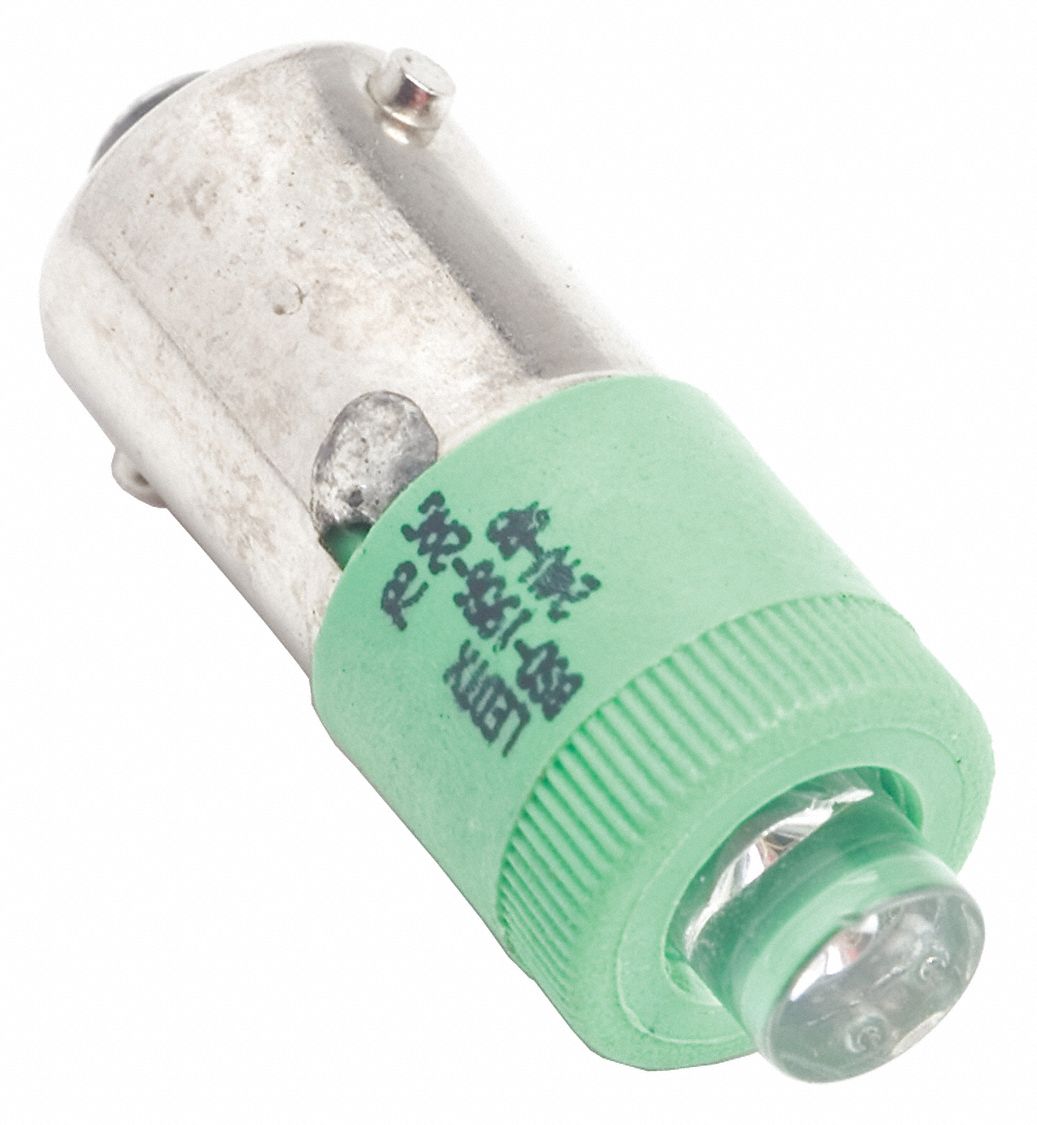 SCHNEIDER ELECTRIC, 24 V, Green, Compact LED Bulb - 48R839|DL1CJUS0243 ...