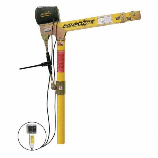 OZ LIFTING PRODUCTS, Composite, Electric, Davit Crane - 48RD46 ...