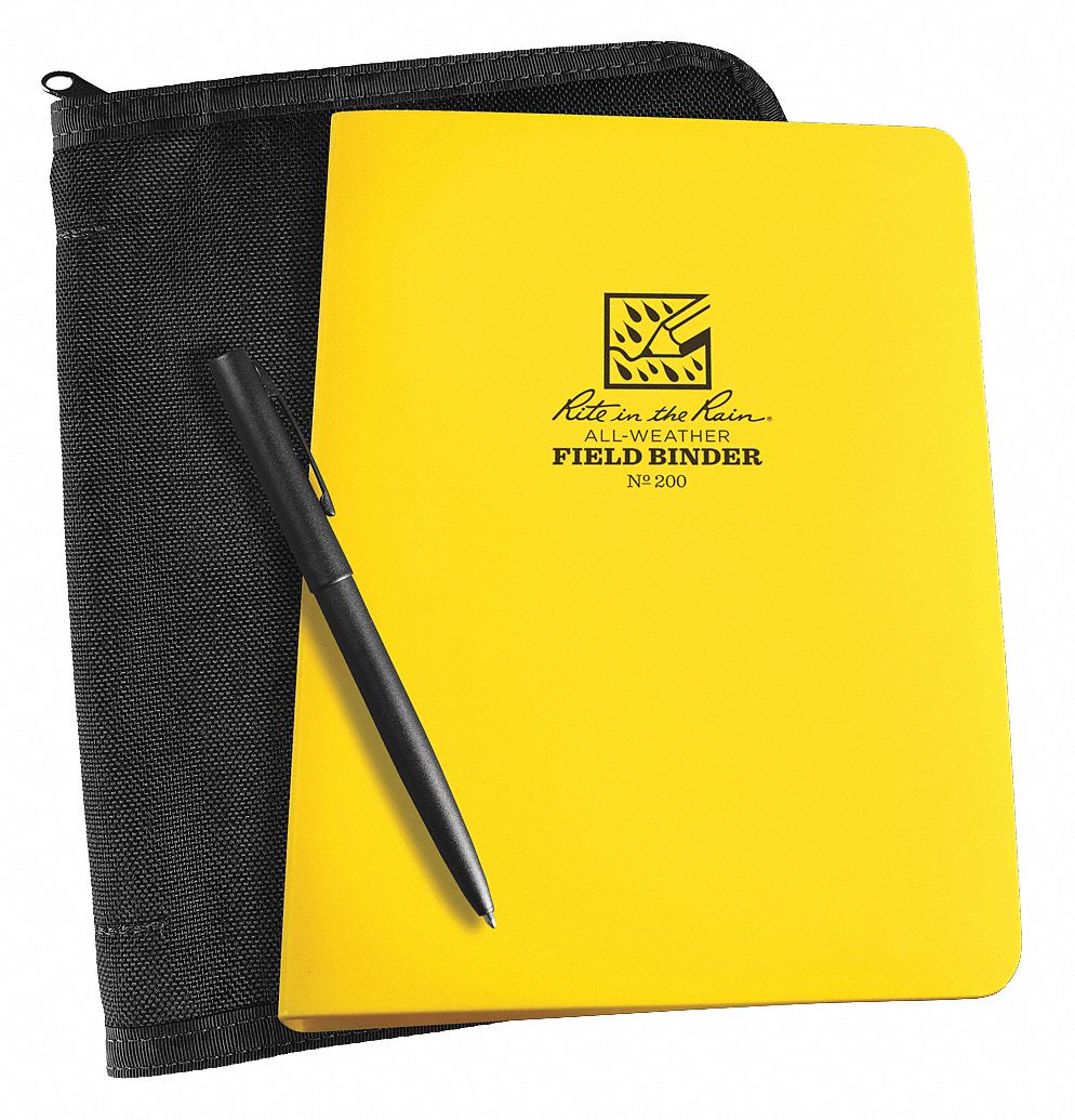 Binder Kit, Cover Color Yellow, Cover Material Polydura, Binding Ring ...