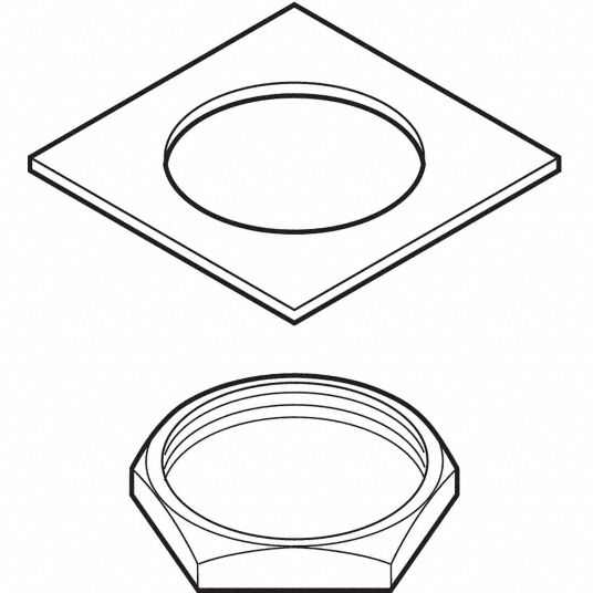 DELTA FAUCET COMPANY, Delta, Classic, Nut - 48RF08|RP6087 - Grainger