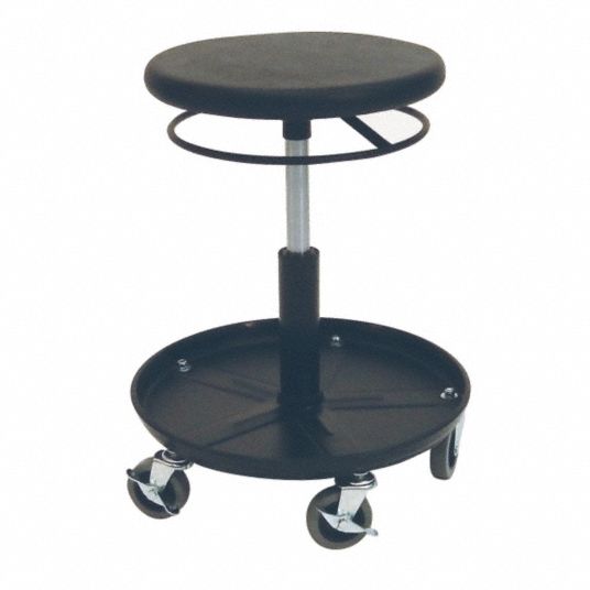 SHOPSOL, 21 in Overall Ht, Pneumatic Lever, Welding Stool - 48RH34 ...