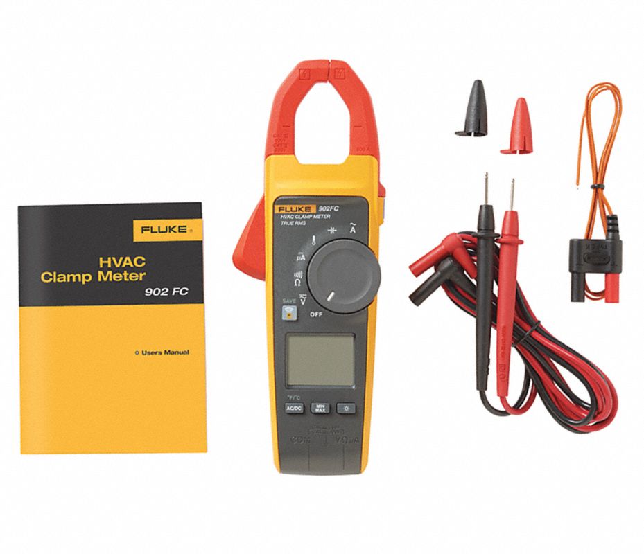 FLUKE Multímetro de Gancho 600A 600V Pinza 1.6" (41mm) - Multímetros de ...
