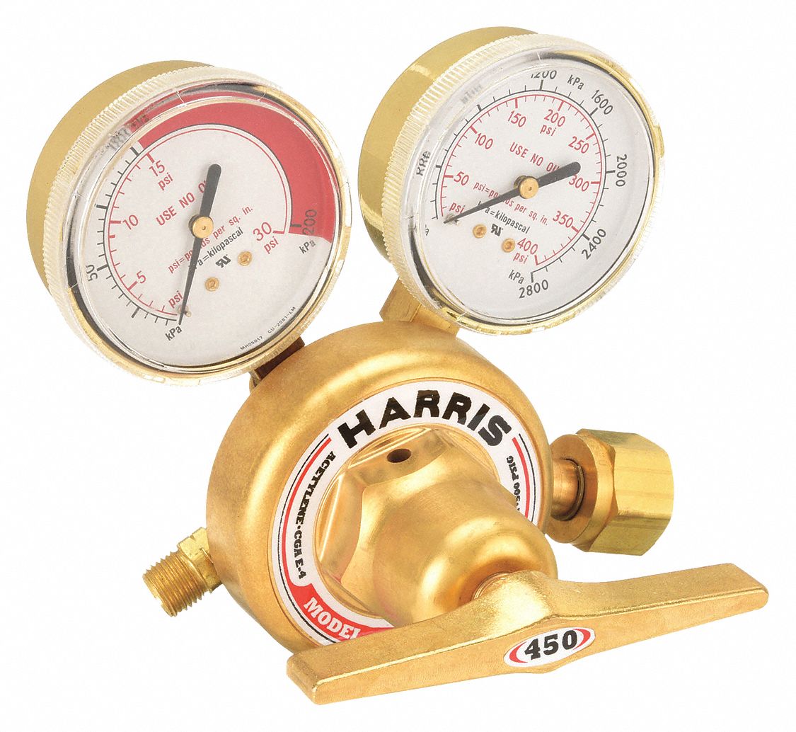 HARRIS, Single Stage, CGA 300 Inlet, Regulators - 48RH40|3002493 - Grainger