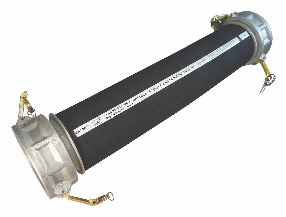 4 in Hose Inside Dia., 20 ft Hose Lg, Material Hose - 48RJ57|H031964-20 ...