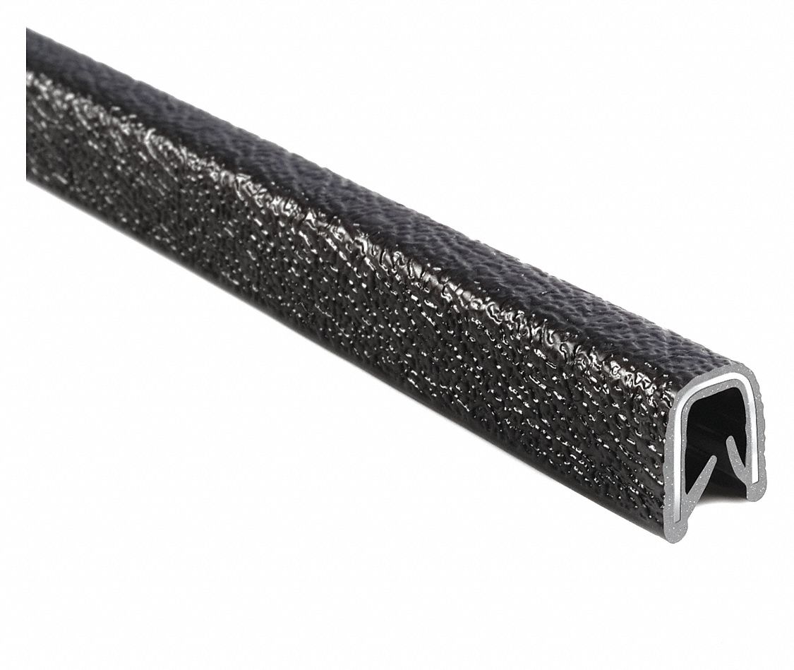 TRIM LOK INC, Double Gripping Finger, 100 ft Overall Lg, Edge Trim ...