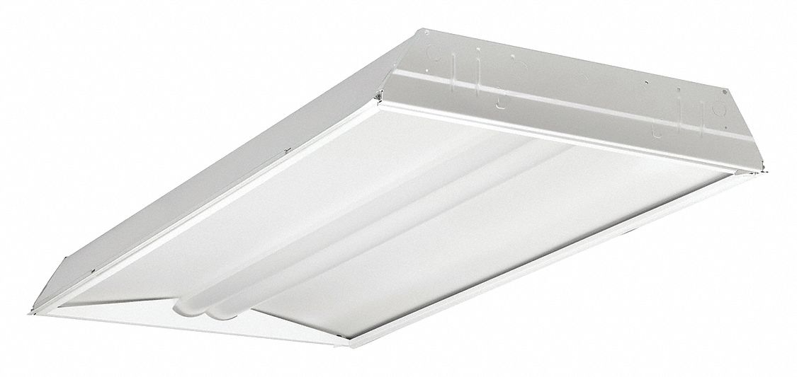 Recessed Troffer, LED Replacement For 3 Lamp T8, 3500 K, Lumens 5220 ...