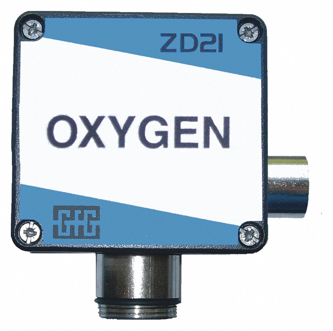 GFG Oxygen Detector, For Use With Controllers, 3 61/64 in Length, 3 61/ ...