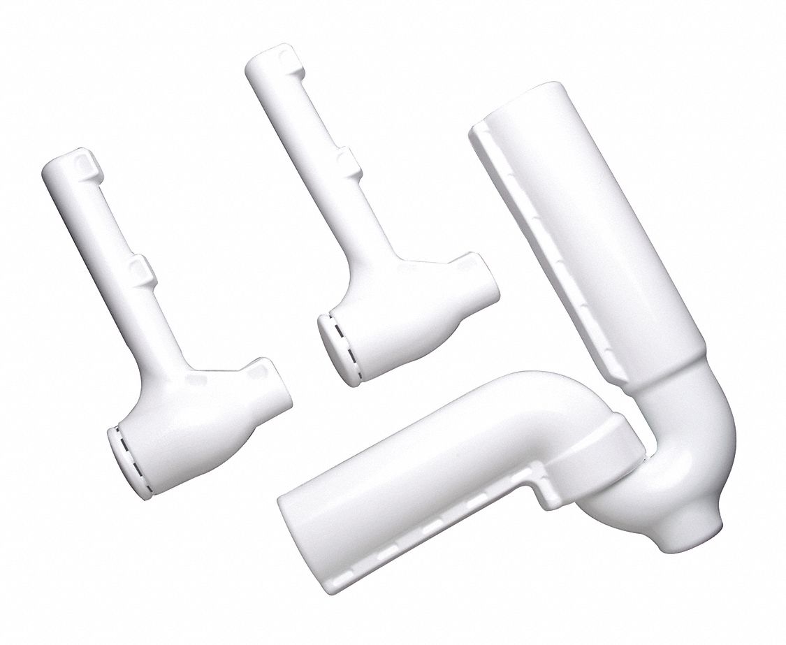 Basin Guard,White,3-1/4 in. Pipe Dia. - Grainger