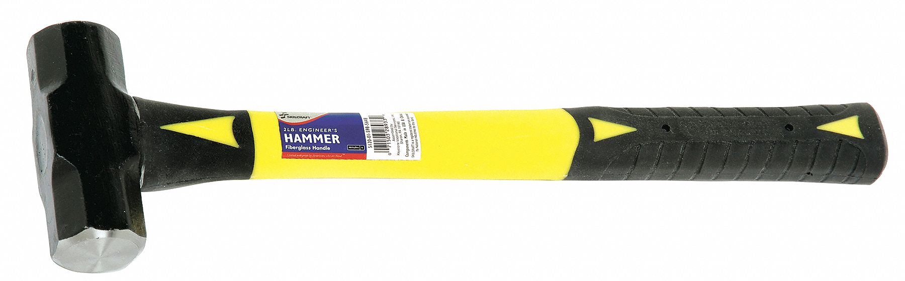 2 lb Head Wt, 16 in Overall Lg, Hammer - 48TC54|5120-01-598-5648 - Grainger