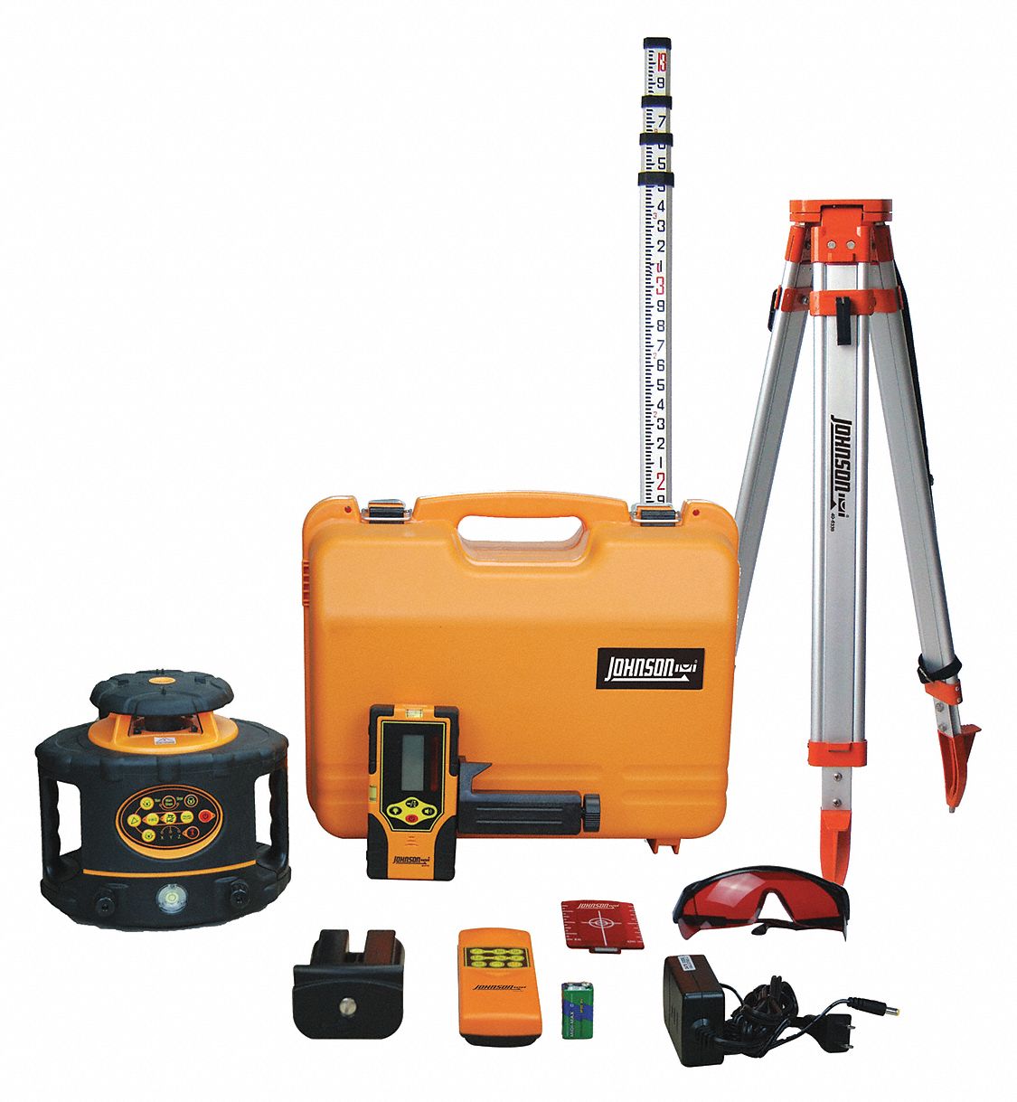 Automatic Self-Leveling Rotary Laser Kit, Horizontal and Vertical ...