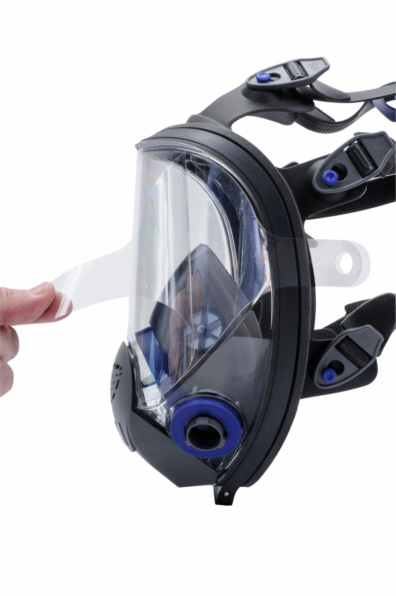 3M Stacked Lens Covers: Polyester Film, Perimeter, 20 PK - 48TJ81|FF ...