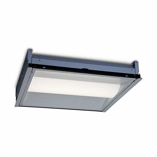 GE LIGHTING LED TROFFER FIXTURE RETROFIT KIT, 2,000 LM, DIMMABLE, 120 ...