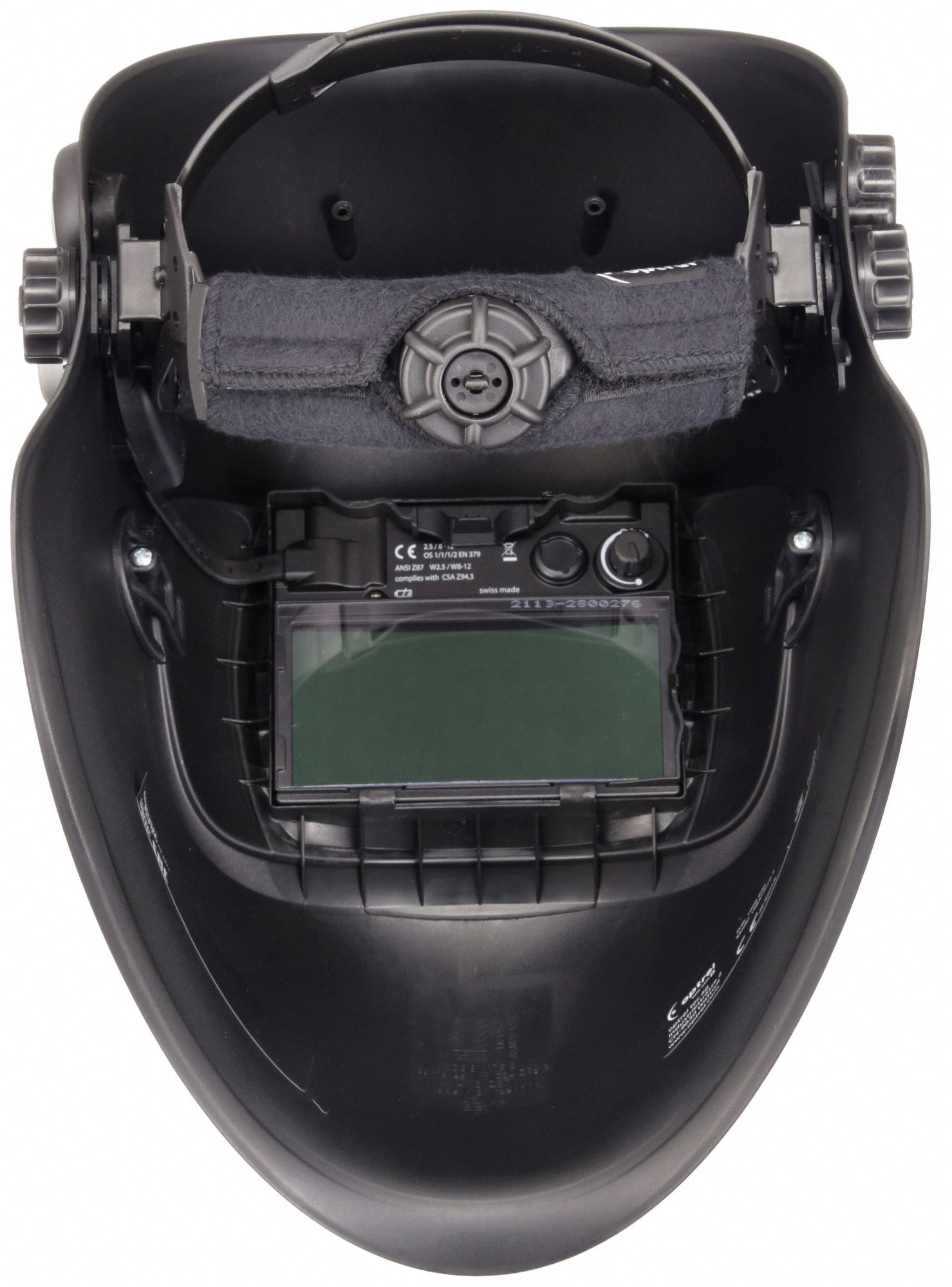 OPTREL Welding Helmet: Auto-Darkening, 3 Arc Sensors, Black, W8 to W12 ...