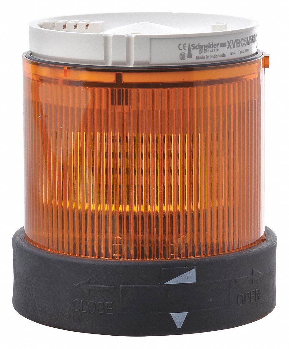 SCHNEIDER ELECTRIC, Flashing, 24 to 48V DC/24V AC, Indicating Lens ...