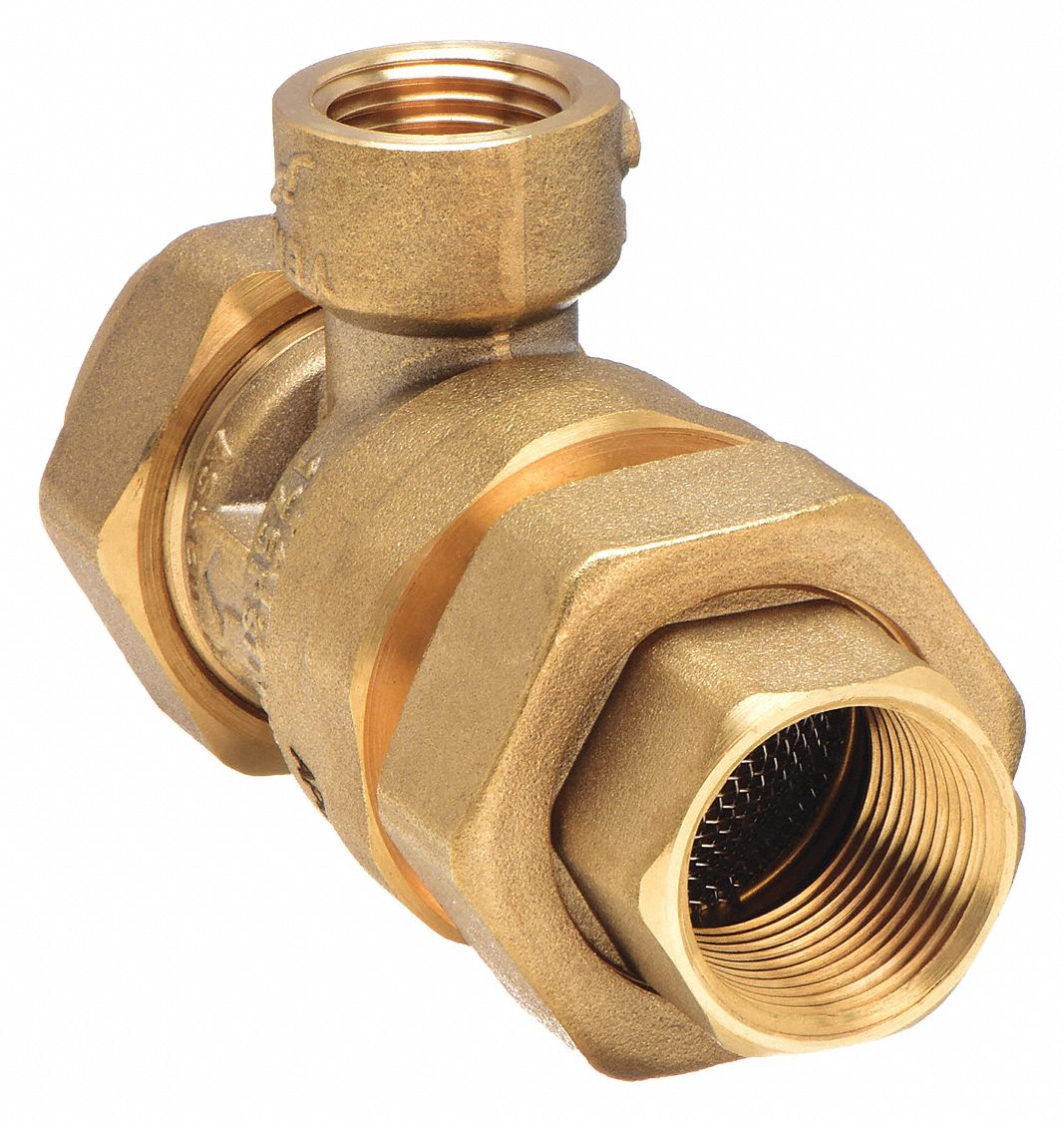 APOLLO, 4A-400, 3/4 in Size, Dual Check Valve w Atmosheric Vent ...