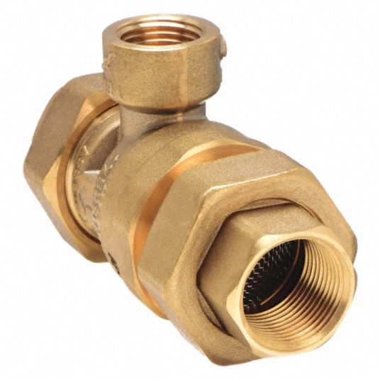 APOLLO, 4A-400, 3/4 in Size, Dual Check Valve w Atmosheric Vent ...