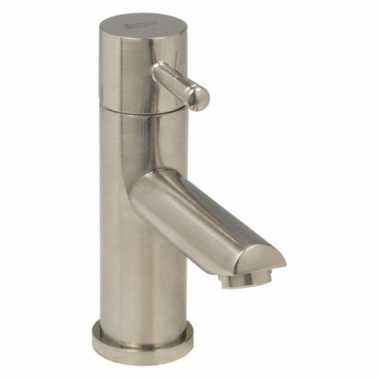 AMERICAN STANDARD Straight Spout Bathroom Faucet: American Std, Serin ...