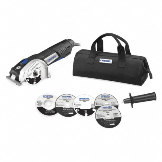 DREMEL, 3 1/2 in Blade Dia., 6 A Current, Circular Saw - 48UR84|US40-03 ...