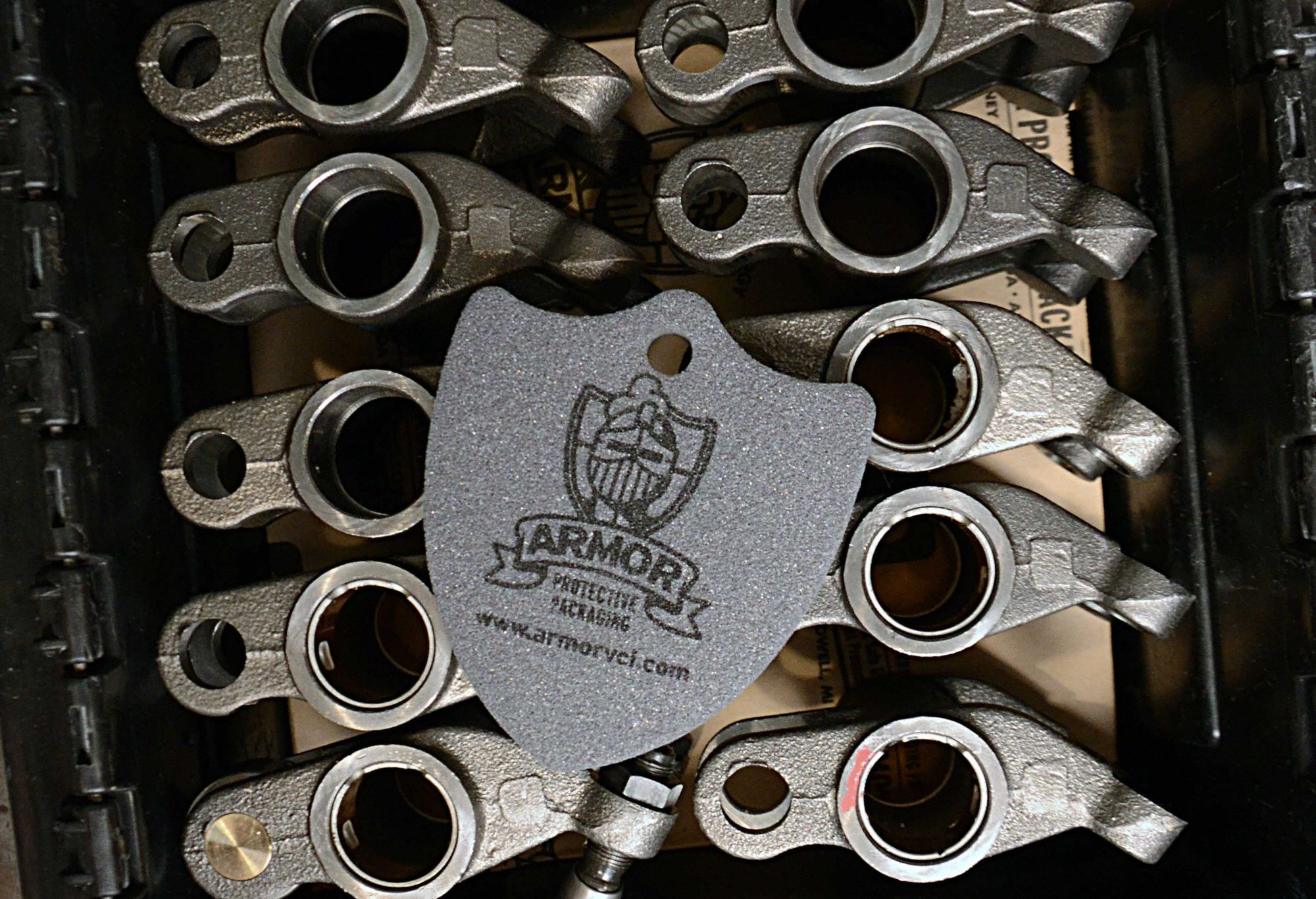 ARMOR SHIELD VCI Emitter Pads: 1 1/2 in Wd, 4 in Lg, 33 cu ft Area ...