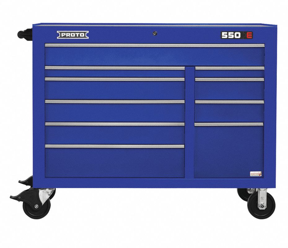 PROTO Gabinete Móvil 41" x 50" x 25-1/4" Negro con 10 cajones ...