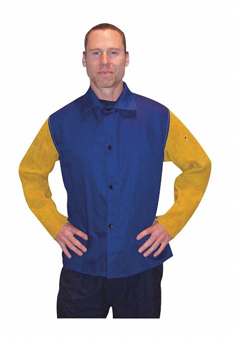 TILLMAN, Men's, Cotton with Cowhide Sleeves ( 9 oz ), Welding Jacket ...