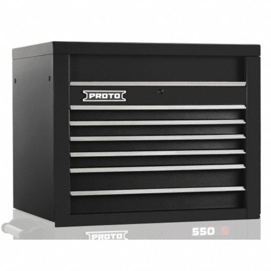 PROTO, 6 Drawers, Heavy Duty, Top Chest - 48VA23|J553427-6DB - Grainger
