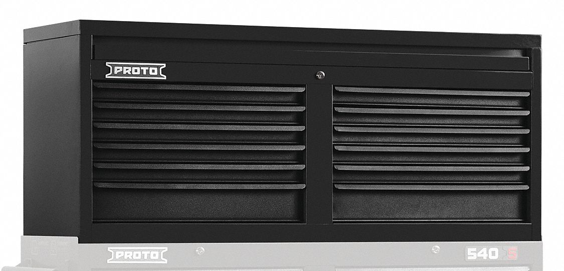 PROTO, 12 Drawers, Heavy Duty, Top Chest - 48VA70|J545419-12DB - Grainger