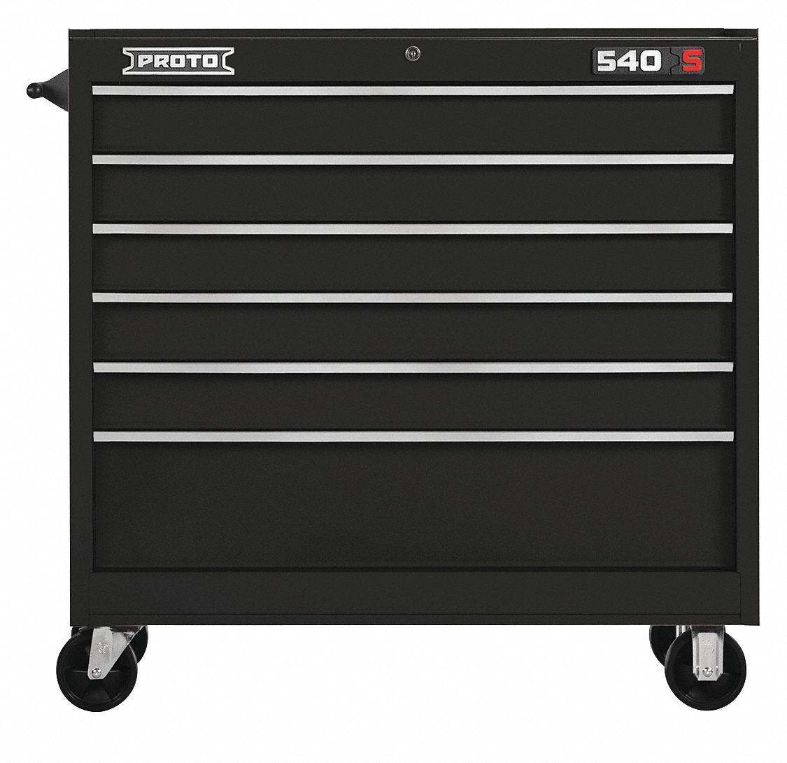 PROTO, Rolling Tool Cabinet - 48VA78|J544142-6BK - Grainger