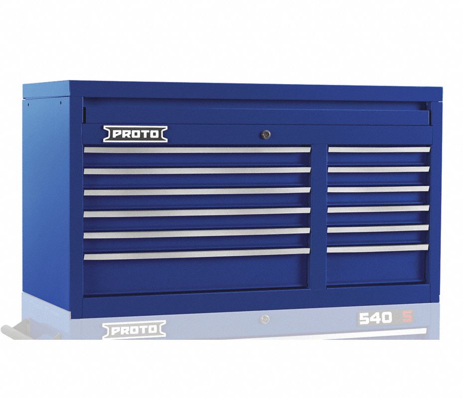 PROTO Gabinete Superior, Pesado, Azul, Altura 23", Ancho 41 ...